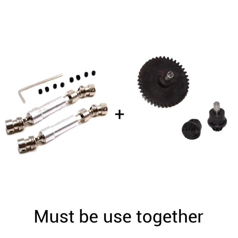 HB-TOYS ZP1005 RC Car Parts Upgrade Metal Retractable Transmission Gear Kit