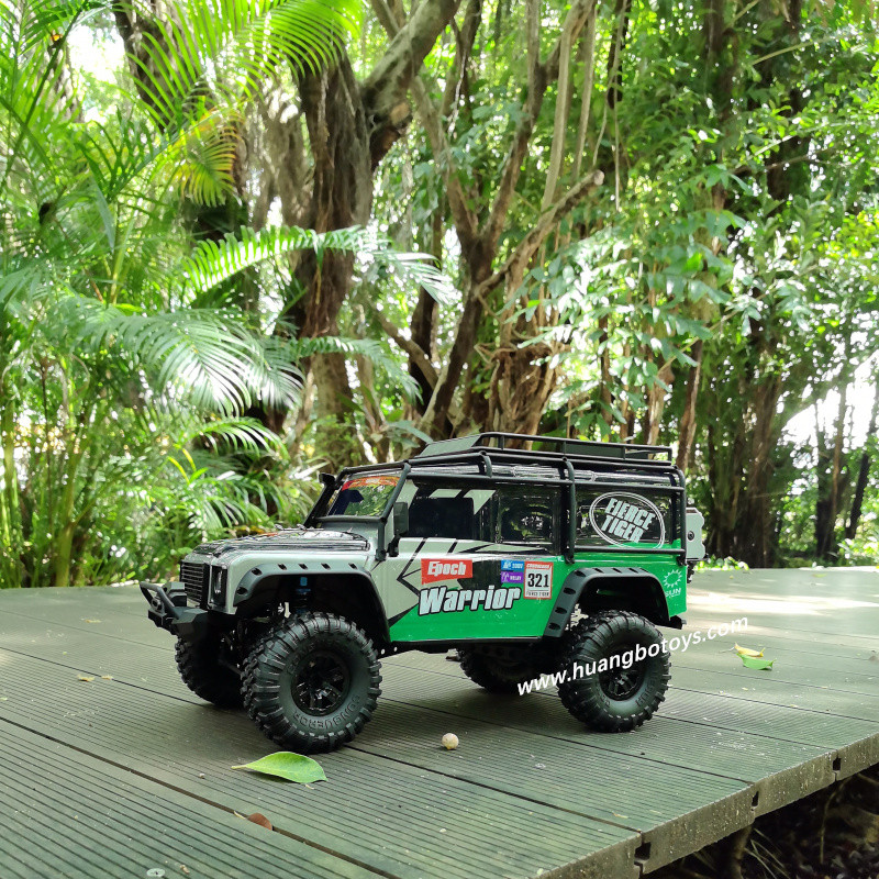 HB Toys ZP1006 1:10 2.4Ghz RC Car 4WD Off-Road Truck Climbing Desert ...