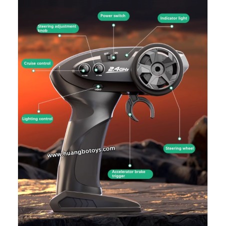 Huangbotoys HB-R1601 R1602 R1603 1/16 Full Scale RC Climbing Car